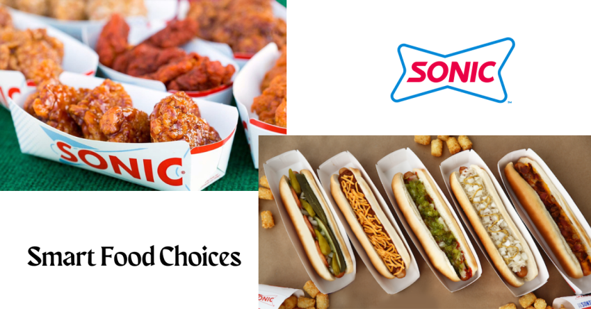 How to Make Smart Food Choices at Sonic Drive-in for Weight Loss and Health